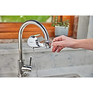 Culligan CFM-300CR, Faucet Mount Water Filter System, WQA Certified to Reduce PFOA/PFOS, Chrome