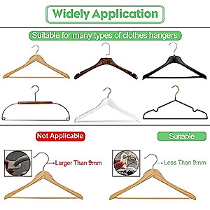 Clothes Hanger Connector Hooks, Cascading Hanger Hooks for Heavy Duty Space Saving, Durable Plastic Outfit Hanger Load 20 Pounds(30Pcs Green)