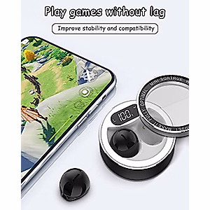 SZHTFX Invisible Earbuds Small Mini Wireless Bluetooth Earpiece Phone Discreet Earbud for Music, Home, Work