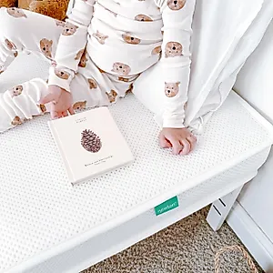 Newton Baby Kids' Twin Mattress - 100% Washable, Hypoallergenic, Breathable Wovenaire Core, GREENGUARD Gold Certified, Ideal Firmness and Comfort for Growing Kids, 38” x 75”