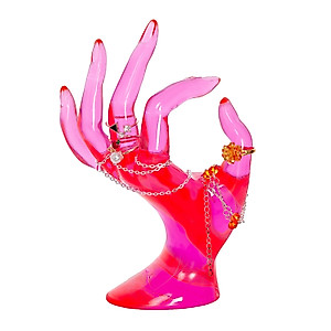 INSGOAL Ring Holder for Jewelry Preppy Room Decor Aesthetic Room Decor Pink Room Decor Engagement Gifts for Women Couples Bride