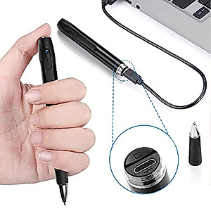 32GB Hidden Camera【2023 Upgraded Version】, Spy Camera, Pen Camera with FHD1080P, Nanny Cam with 180 Minutes Battery Life, Body Camera for Home Security or Classroom Learning