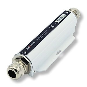 PoE Texas PoE++ Extender - Outdoor PoE Repeater - IP67 Waterproof and Direct Burial Capable - High-Speed Ethernet Booster Extends Power and Gigabit Data Range by 100m - IEEE 802.3bt/at/af Compliant