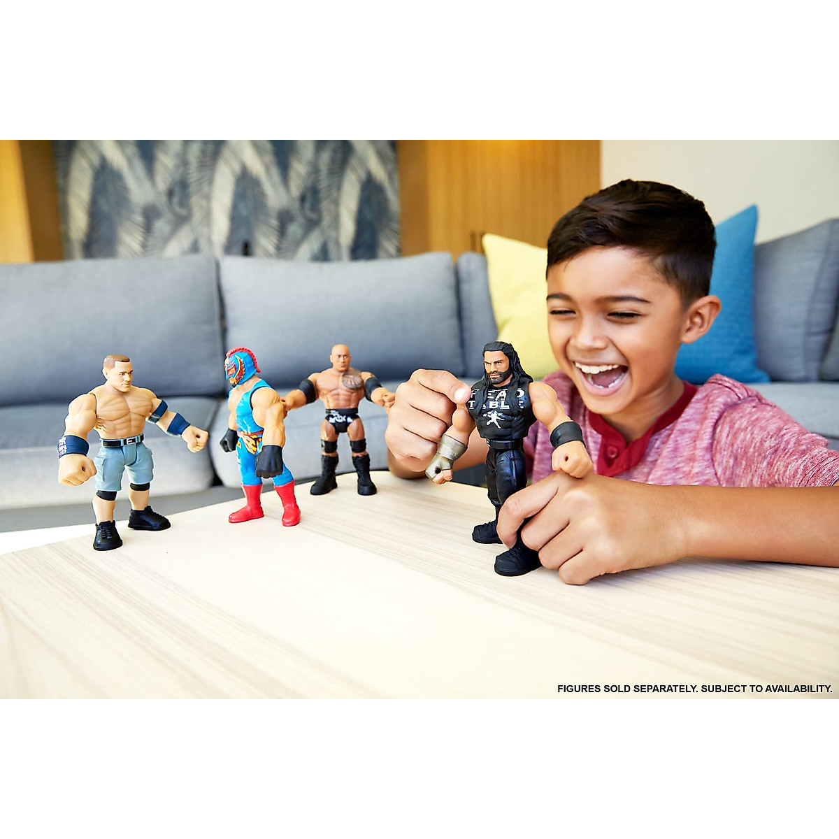 ​​WWE Basic Action Figures, Posable 5.5-inch Collectible for Ages 6 Years Old & Up