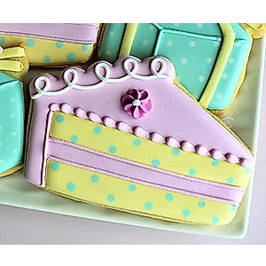 Pumpkin Pie Slice Cookie Cutter 4.5" Made in USA by by Ann Clark Cookie Cutters