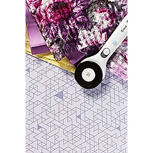 Cricut Self Healing Cutting Mat - Cricut Mat for use with Cricut TrueControl Knife, Rotary Cutter, Craft Knife, Xacto Knife - 12" x 24", Decorative, 2X Healing, Extra-Thick Cricut Cutting Mat, Lilac
