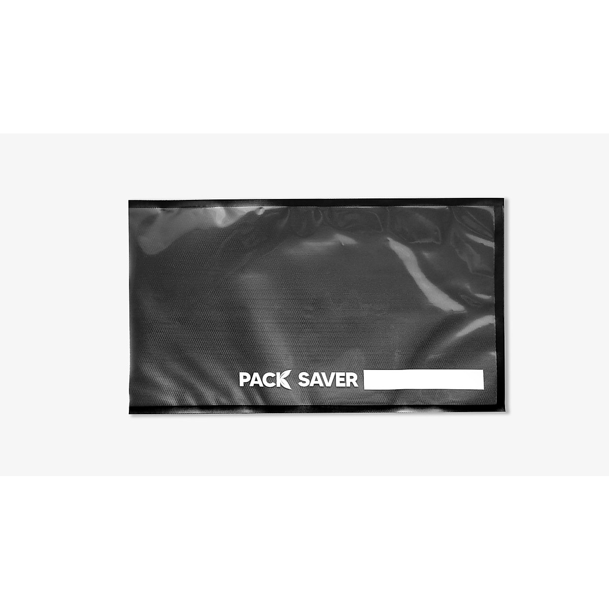 Pack Saver Vacuum Seal Bags 50 Commercial Grade PreCut Bags for Ultimate Food Preservation, Airtight Food Vac Bags for Storage, Meal Prep or Sous Vide, BPA Free, Black and Clear (11" x 19")