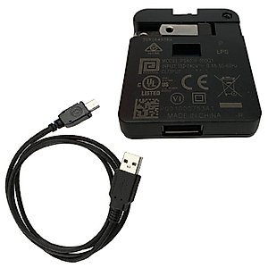UpBright 5V AC DC Adapter Compatible with Geek Aire GF3T GF3M GF2DB GF2DP GF2DW 5” Rechargeable Misting Turbo NIB Li-ion 18650 3.7V 2600mAh Bank GeekAire Mini Rechargeable Portable Fan Battery Charger