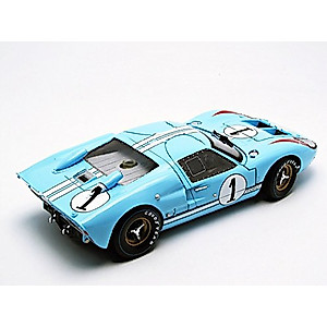1966 Ford GT40 MK Metal Die-Cast Model Racecar