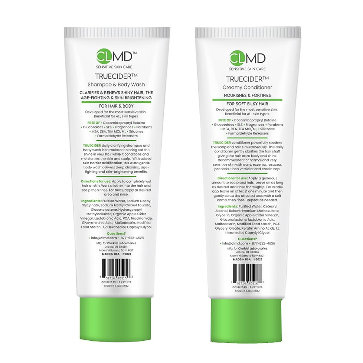 TrueCider Shampoo & Creamy Conditioner Set