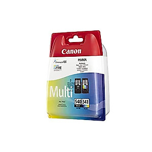 Canon PG-540 CL541 Multi-Pack Ink Cartridge (Black, Cyan, Magenta, Yellow)