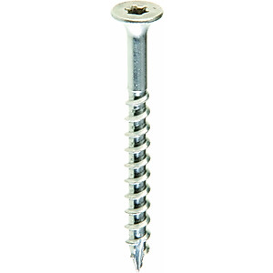 Grip Rite Prime Guard MAXS62714 Type 17 Point Deck Screw Number 10 by 3-Inch T25 Star Drive, Stainless Steel, 5-Pound Tub
