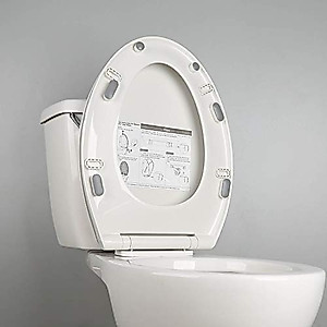 10 Pieces Toilet Seat Bumpers, Universal Buffer Toilet Lid Rubber Bumpers Each One with 2 Thickness TPE Pads(2 Heights) Strong Adhesive Bidet Bumpers Used for Home, Hotel, Hospital