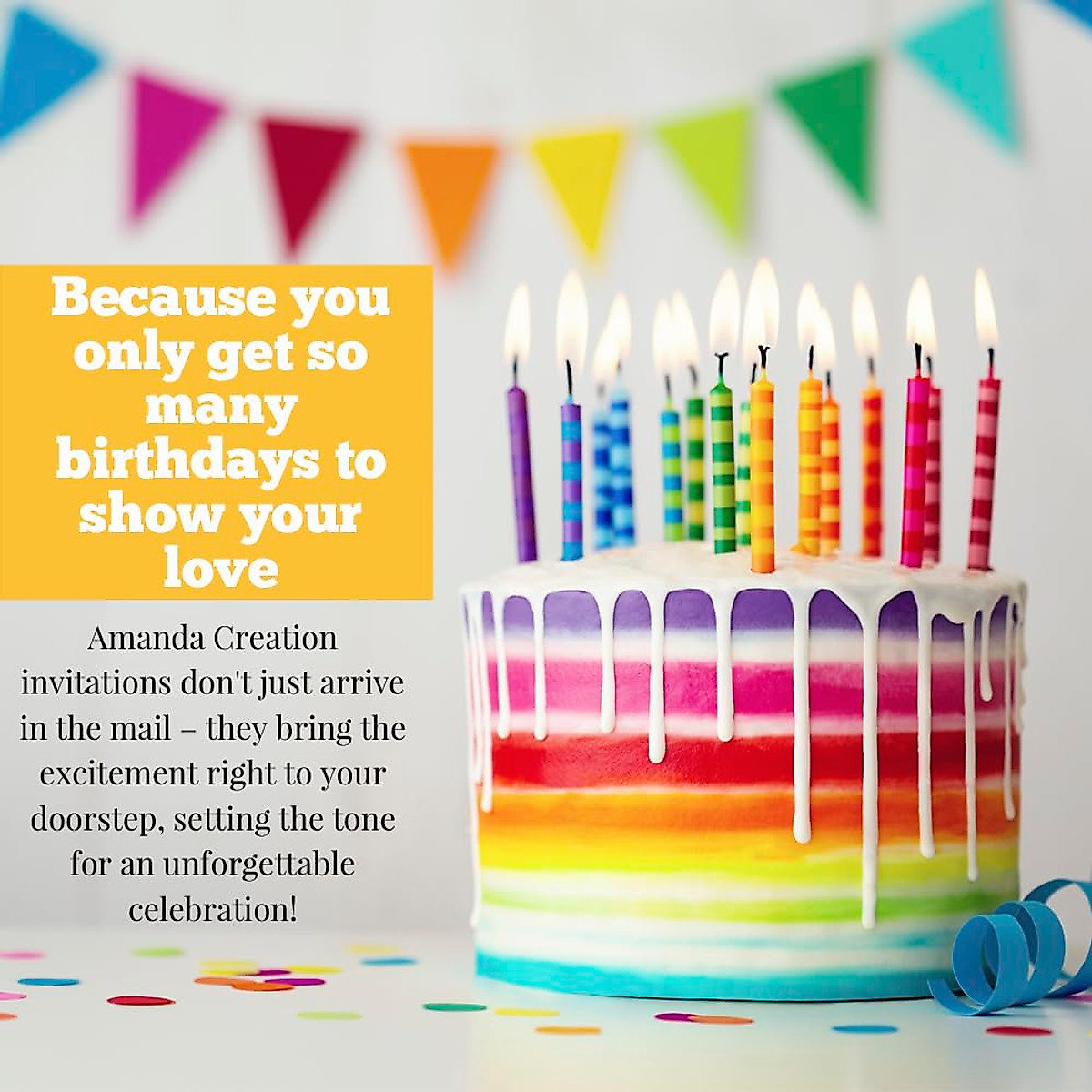 Fiesta Mexican Themed Party Invitations for Birthday Celebration, Retirement, or Cinco De Mayo, 20 5x7 Fill In Cards with Twenty White Envelopes by AmandaCreation