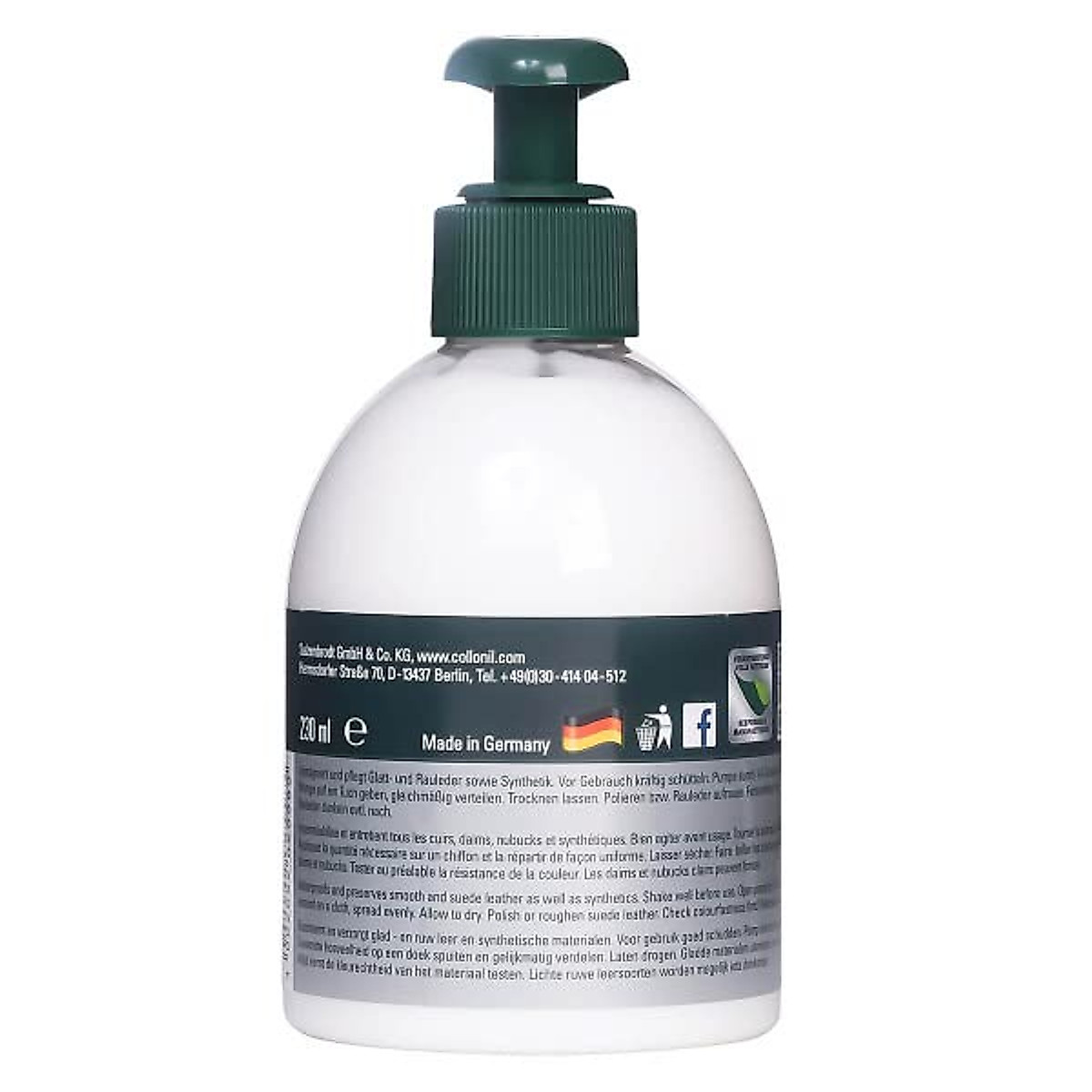 Collonil Leather & Suede Gel Repels Dirt, Waterproofs, Revives Shoes, Handbags, Clothes & Furniture. Made in Germany.