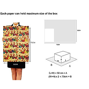 Birthday Wrapping Paper.9 Different Types of Gift Wrapping Paper（Each 27.5 x19.7 inches/70×50cm）.Birthday Wrapping Paper For Boys Men Women Girls Kids.…