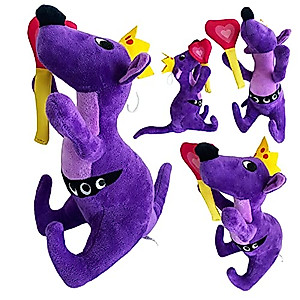 Ban Ban Plush Toy Garten of Banban Plush Cute Cartoon Toys Ban Ban Plush Toys for Fans Good Gift for Kids Boys and Girls (Purple-1)