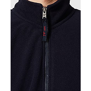 JP 1880 Menswear Big & Tall Plus Size L-8XL Zip Front Fleece Jacket Navy Blue XXXXXX-Large 705552 70
