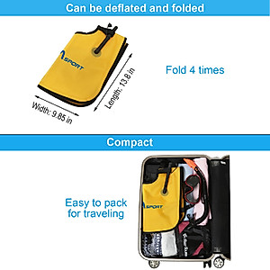 TUSA Sport Snorkeling Vest, Adult, Yellow, SV-4500