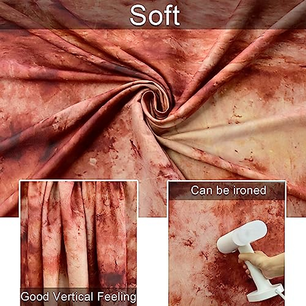 Avezano Fall Thanksgiving Backdrop Maple Leaves Pumpkin Barn Door Photography Backdrop Haystack Scarecrow Fall Baby Shower Party Banner Decorations (5x7ft, 59x83inch)