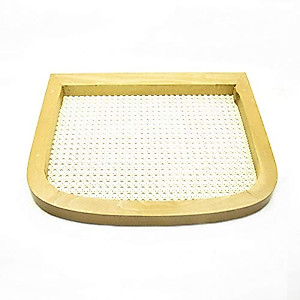 Marcel Breuer Cesca Chair Replacement Cane Seat in Honey Oak - Made in Italy