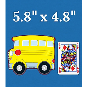 Carson Dellosa School Bus Cutouts, 36 Bus Cutouts for Bulletin Board, Preschool & Kindergarten Classroom Décor, Classroom Cut-Outs for Back to School, Cutouts for Classroom Bulletin Board Decorations