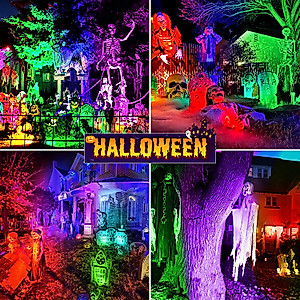 Pesken Smart Flood Light Compatible with Alexa&Google Assistant