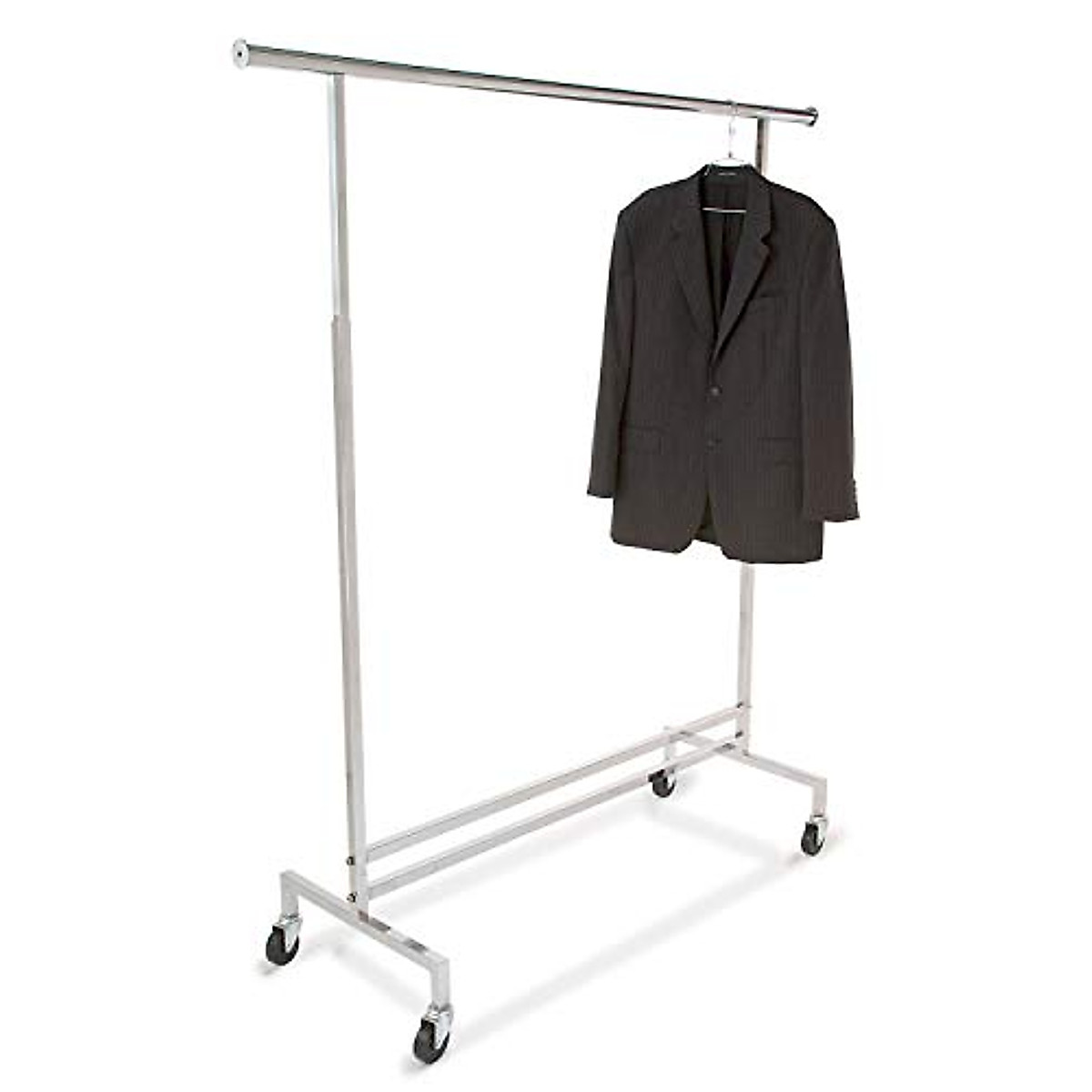 Only Garment Racks #GR300 Commercial Grade - Heavy Duty Single Rail Rack,