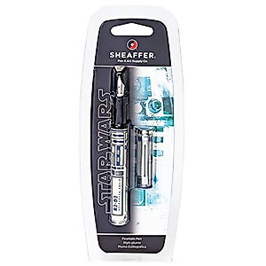 Sheaffer Pop Star Wars R2-D2 Fountain Pen with Chrome Trim and Medium Nib