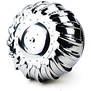 Stainless Steel 201 Non Power Roof Ventilator, Wind Turbines Attic Air Vent Ventilating Fan (Size : 110mm)