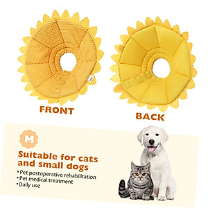 UKCOCO Elizabethan Pet Collar Circular Collar Cloth Pet Collar Dog Elizabethan Necklace Pet Necklace Dog Collar