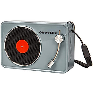 Crosley CR3029A-TN Portable Mini Turntable Bluetooth Speaker, Tourmaline