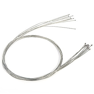 Demeras Bike Cable Wire, Derailleur Cable Slick Road Shift Cable Strong Adjust Speed for Mountain Bike Road Bike or Folding Bike