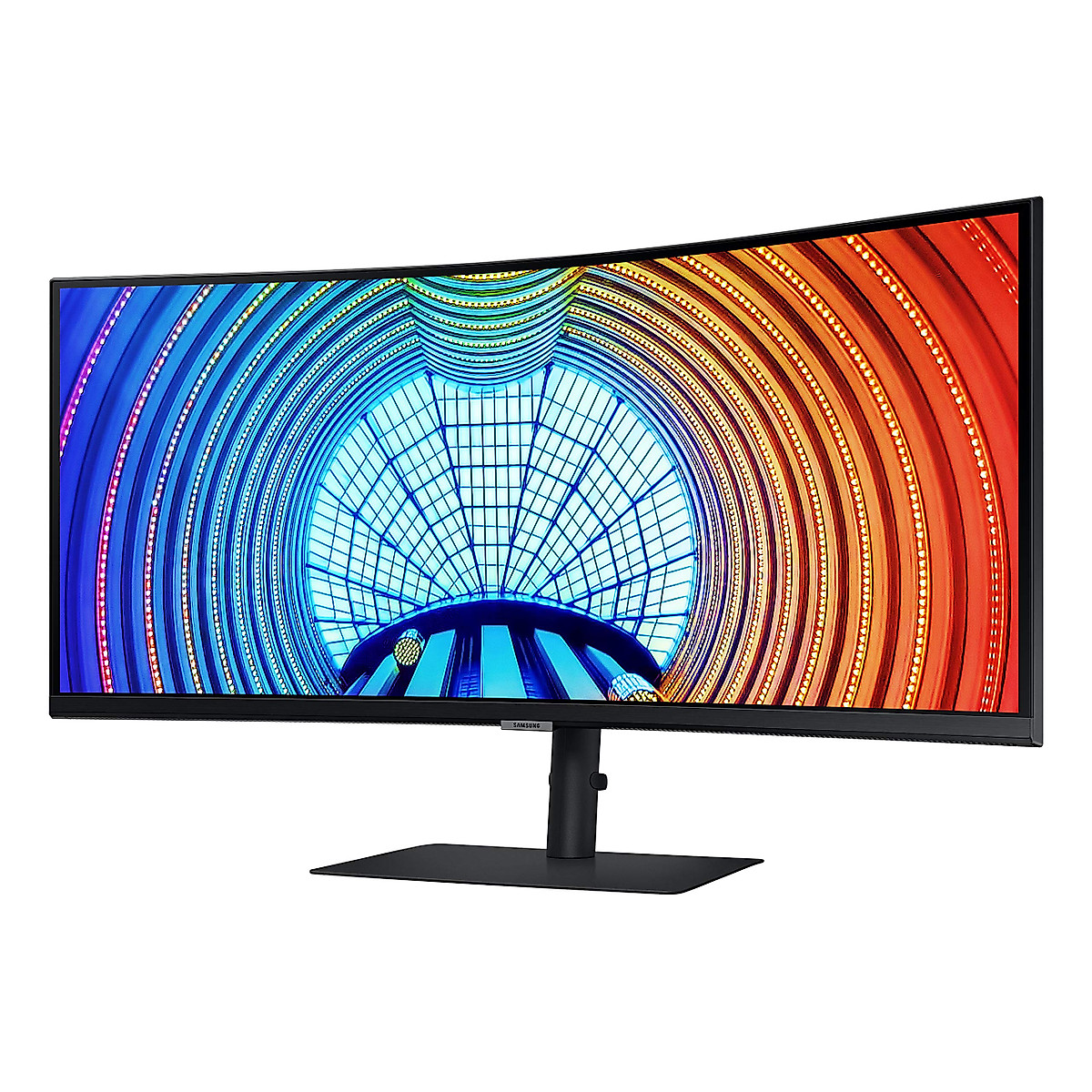 Samsung S65UA Series 34-Inch Viewfinity Ultrawide QHD Computer Monitor, 100Hz, Curved, USB-C, HDR10 (1 Billion Colors), Height Adjustable Stand, TUV-Certified Intelligent Eye Care (LS34A654UXNXGO)
