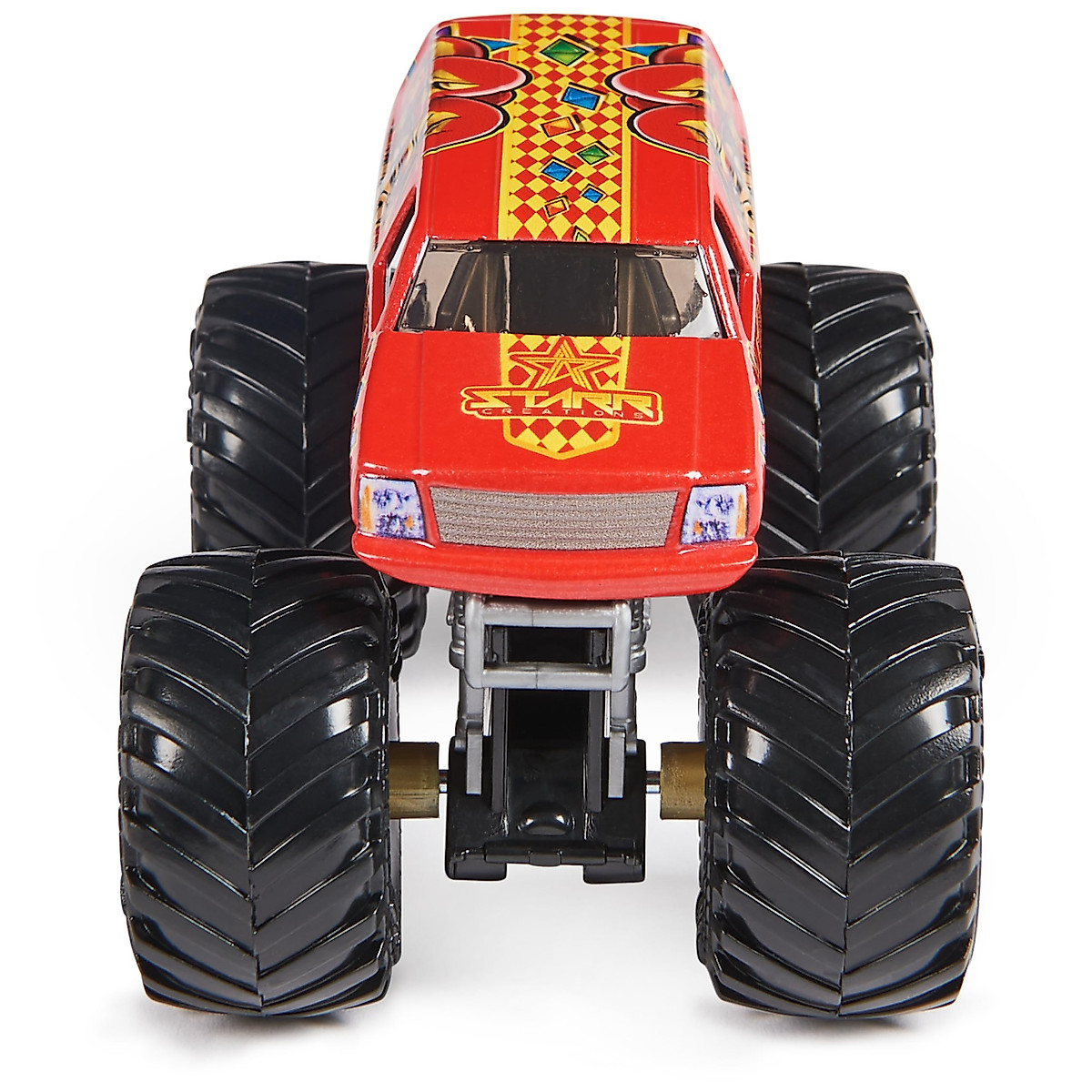 Monster Jam, Official Lucas Stabilizer Vs. Jester Die-Cast Monster Trucks, 1:64 Scale, Kids Toys for Boys Ages 3 and up