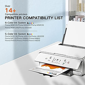 E-Z Ink (TM Compatible Ink Cartridge Replacement for Canon PGI-225 PGI225 Compatible with PIXMA MX882 MX892 MG5320 MG6220 MG5220 MG6120 MG8220 MX712 IP4820 IP4920 IX6520 Printer (Large Black, 4 Pack)