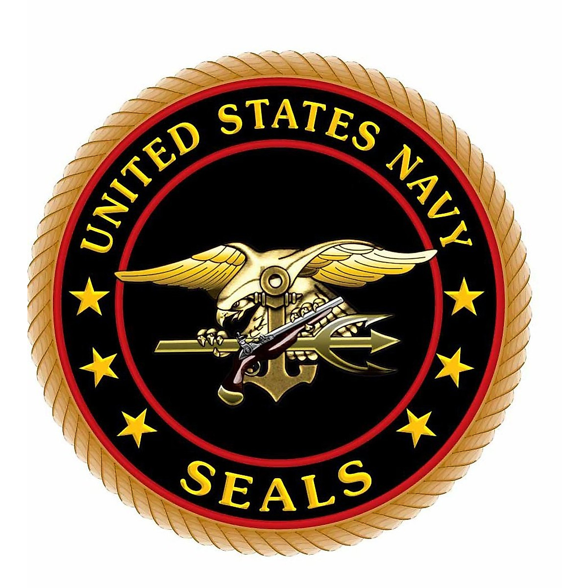 United States Navy Seal Figure Playset with Accessories and Combat Rubber Raiding Craft