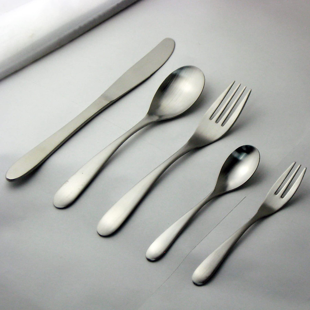 Nagao NT-5 Dinner Cutlery Set, 10-Piece Stainless Steel, Made in Japan