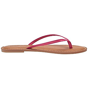 Amazon Essentials Women's Thong Sandal, Bright Pink, 7