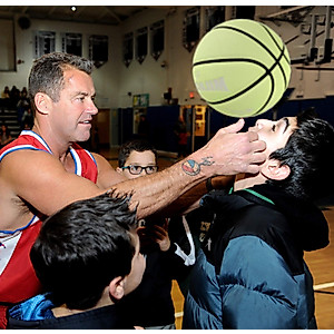 MILACHIC Women's Glow in the Dark Basketball, Size 6, 28.5"