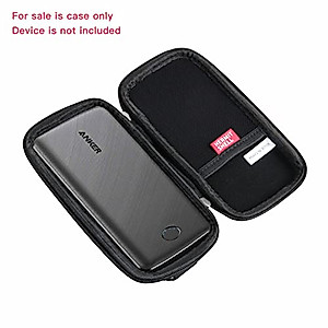 Hermitshell Hard Travel Case for Anker Portable Charger 313 Power Bank (PowerCore Slim 10K) 10000mAh Battery Pack/Anker 523 Power Bank (PowerCore Slim 10K PD)