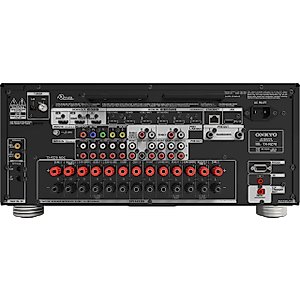 Onkyo TX-RZ70 11.2 Channel AV Receiver - 140 Watts Per Channel, Dirac Live Out of Box, Dirac Bass Control Compatible, Works with Sonos Certified, Studio Grade Processing, and More!