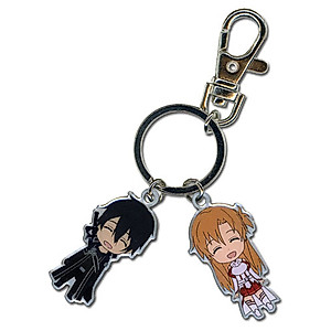 Great Eastern Entertainment Sword Art Online & Asuna Metal Keychain Silver