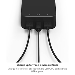 mophie Powerstation XL Power Bank 2023-20,000 mAh Large Internal Battery, (2) USB-A Ports and (1) 20W USB-C PD Fast Charging Input/Output Port, Travel-Friendly