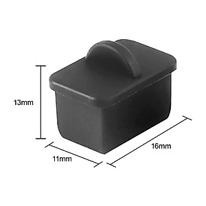 AIMPGSTL 50PCS SFP Port Anti Dust Cover Cap SFP Dustproof Plug Soft Silicone Protector for Ethernet Switch, Router and Network Interface Card,etc.