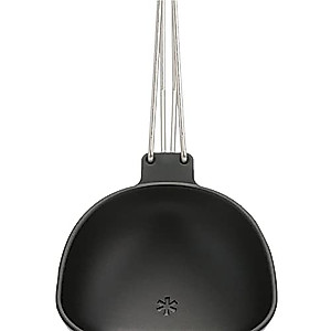 Snow Peak Folding Nylon Cooking Ladle for Camping/Hiking, Black