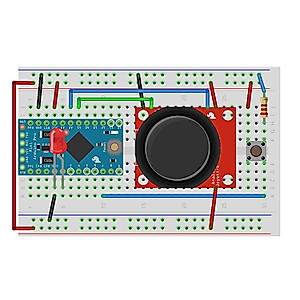 HiLetgo Game Joystick Sensor Game Controller Sensor JoyStick Breakout Module for Arduino PS2 Raspberry Pi