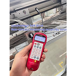 Sonic Belt Tension Meter U-508 SANKER Belt Tension Tester Tensiometer with Frequency Range 10Hz to 5000Hz Tension Range 0.01 to 99900N