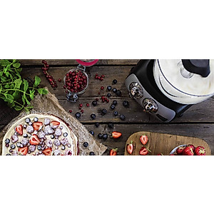 Ankarsrum Original 6230 Stainless Steel 7 Liter Stand Mixer Jubilee Silver