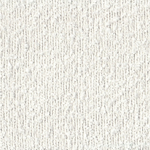 HomePop Channel Storage Ottoman with Wood Top - Cream Boucle